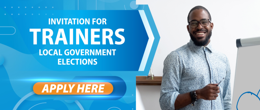 Banner ad revised Invitation for Trainers | Elections And Boundaries ...