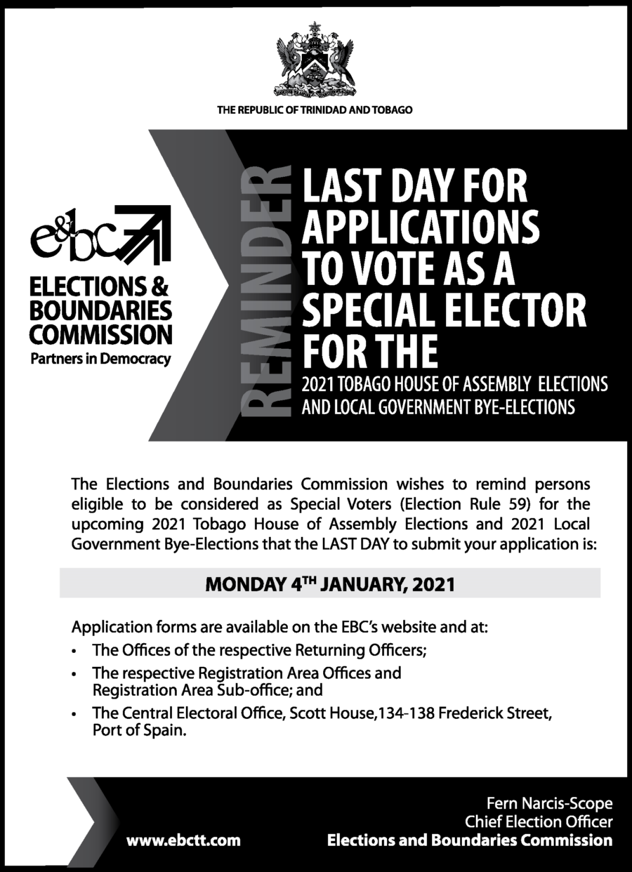 Deadline approaches for the submission of applications for Special ...